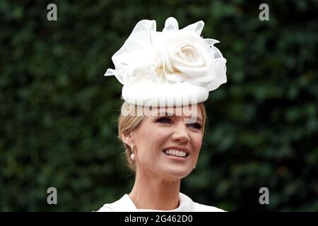 Charlotte Hawkins ahead of day five of Royal Ascot at Ascot Racecourse ...