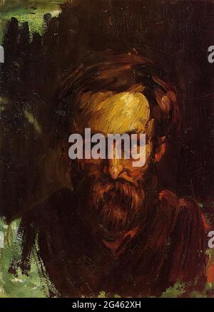 Paul Cézanne - Portrait Man 1864 Stock Photo - Alamy