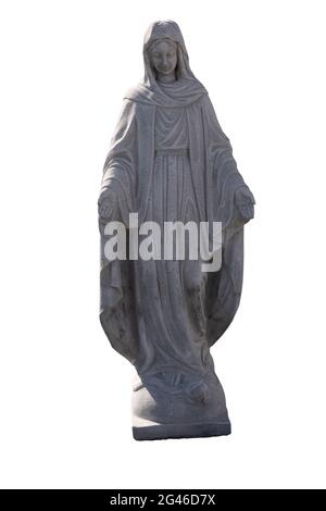 The Virgin of the Rock is an imposing stone sculpture in Baiona ...