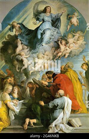 Peter Paul Rubens - The Assumption of the Virgin Mary Stock Photo - Alamy