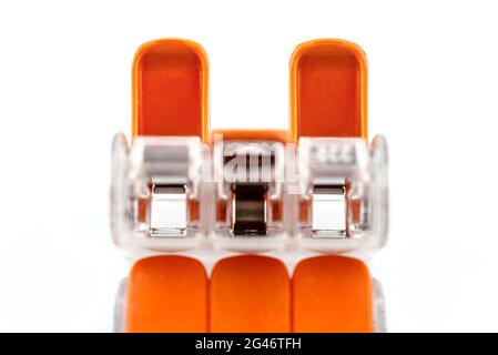 3 terminal, bundle, cable joint, clamp, clamp inside, clasp, cleat ...