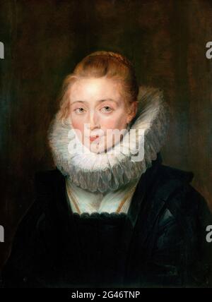 Portrait of Lady-in-Waiting to the Infanta Isabella (Portrait of Clara ...