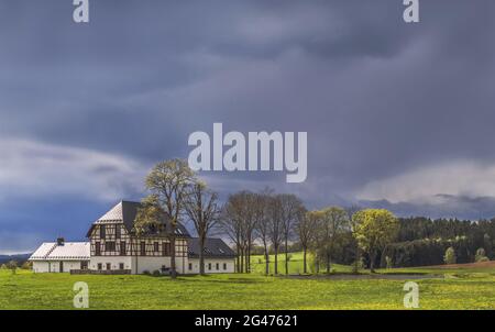 Upper Franconian Farm Stock Photo - Alamy