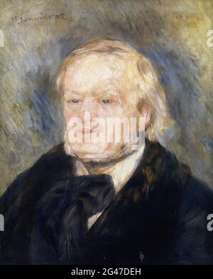 Richard Wagner 1882 by Pierre-Auguste Renoir Stock Photo - Alamy