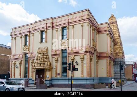 Sri Mahalakshmi Temple, East Ham, London Stock Photo - Alamy