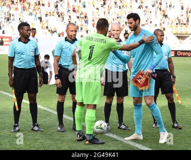 Esperance de Tunis' Mohamed Ben Ali (2) kicks the ball during the Club ...
