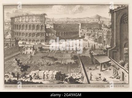 ARCH OF CONSTANTINE, ARCUS CONSTANTINI, ROME, ITALY, EUROPE Stock Photo ...