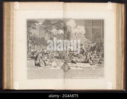 Monument in memory of the foolishness of the year 1720, Bernard Picart ...