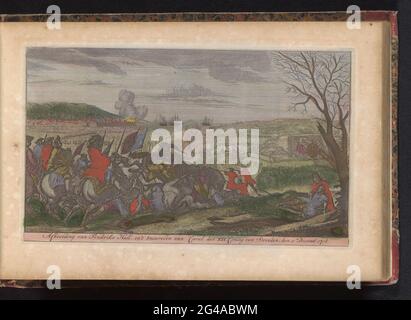 Death of King Charles XII, 1718, Anonymous, 1735 The death of the ...