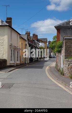 Broad Street, Presteigne, Powys, Wales Stock Photo - Alamy