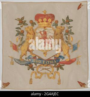 These two windows display the Coat of Arms (CoA) of the kings of Italy ...