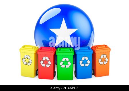 3D Flag of Somalia on a glass breakage Stock Photo - Alamy