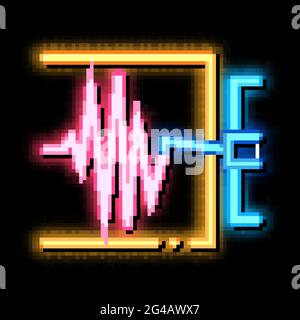 richter scale measurement icon vector outline illustration Stock Vector ...