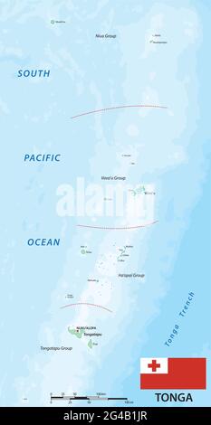 Tonga flag, vector illustration Stock Vector Image & Art - Alamy