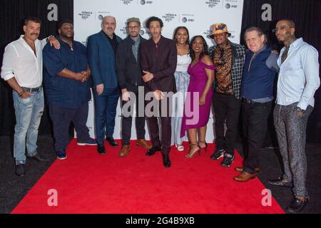 Adrien Brody and Chandler Air-Dupont attend the Clean Premiere during ...