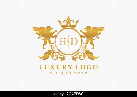 HD Letter Lion Royal Luxury Heraldic,Crest Logo template in vector art ...