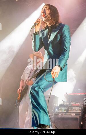 Primal Scream headlline day 2 at the Bigfoot Festival 2021. Saturday ...