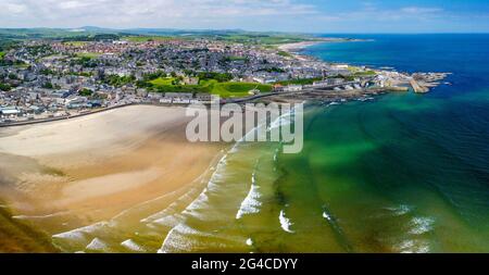 banff beach aberdeenshire scotland Stock Photo - Alamy