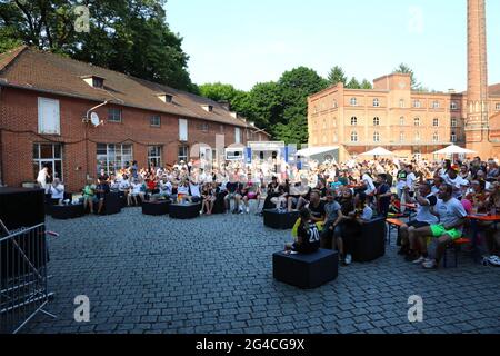 Public Viewing UEFA EM 2021 Portugal gegen Deutschland Kulturbrauerei ...