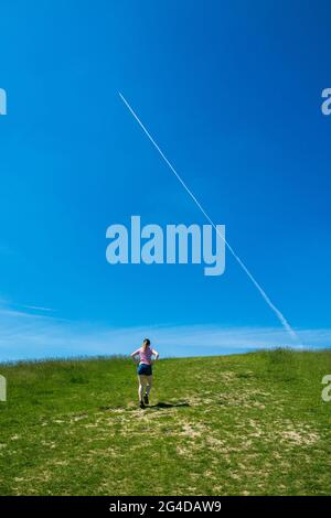 Pitstone Hill, The Ridgeway, Chilterns Stock Photo - Alamy