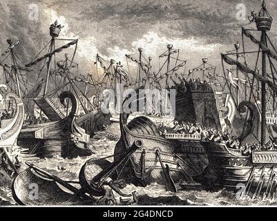 BATTLE OF MYLAE Stock Photo - Alamy