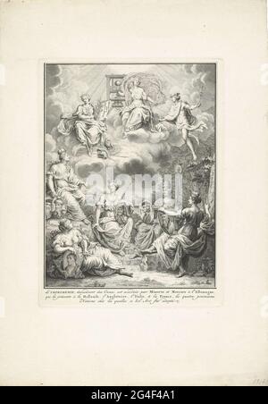 Title page of 'Histoire de l'origine de l'imprimerie' by Prosper ...