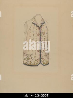 Waistcoat, c. 1936 Stock Photo - Alamy