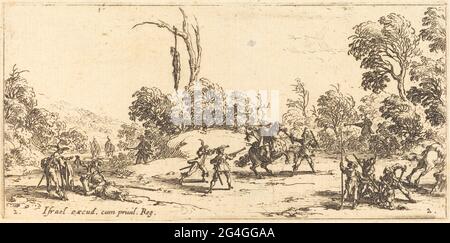 Attacking Travelers on the Highway, c. 1633 Stock Photo - Alamy
