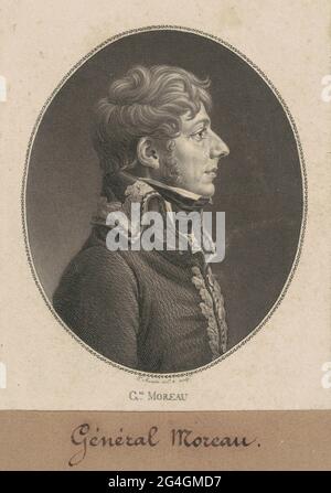 General Jean Victor Marie Moreau leading the French Revolutionary Army ...