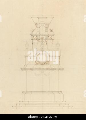 Catafalque, 18th century Stock Photo - Alamy