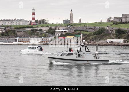 Mine Hunting Unmanned Surface Vehicle (MHU) at IMCMEX 2016 03 Stock ...