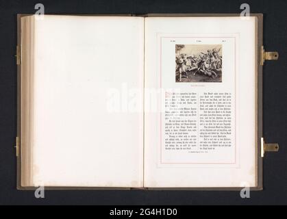 Photo production of the Fresco David and Goliath by Michelangelo in the ...