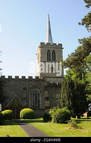 St Mary's Church, Wootton, Bedfordshire Stock Photo - Alamy