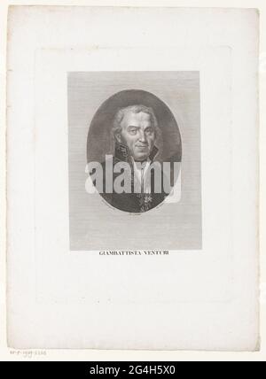 Portrait of physicist giovanni battista venturi Stock Photo - Alamy