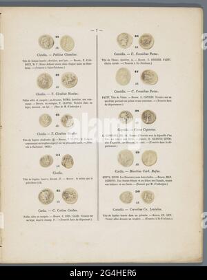 Ten Roman coins, seen from front and back Stock Photo - Alamy
