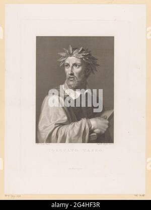 Italian poet Torquato Tasso, painting, 1500s Stock Photo - Alamy