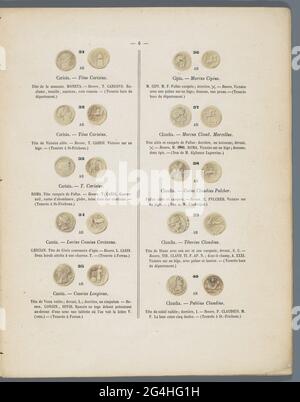 Ten Roman coins, seen from front and back Stock Photo - Alamy