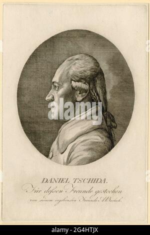 . Portrait of joseph teschida, the wife of the Viennese merchant Daniel ...