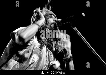 Armandinho and his band in live concert in Groove, Buenos Aires ...