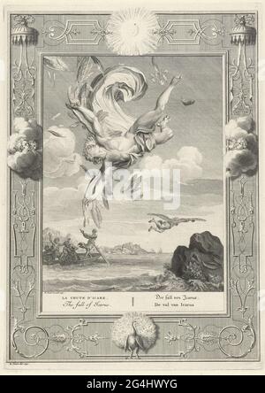 . Icarus and his father Daedalus escape from Crete. Icarus, however ...