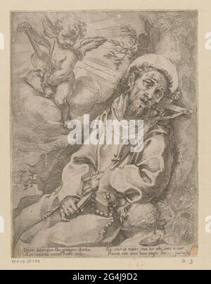 The Ecstasy of Saint Francis of Assisi, the Vision of the Musical Angel ...
