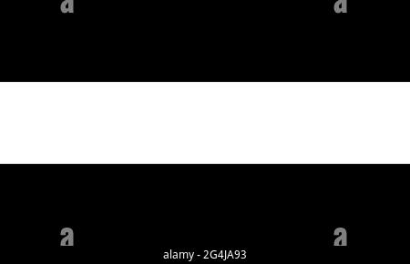 Tricolor flag horizontal line proportion 2 3 in color mode black and ...