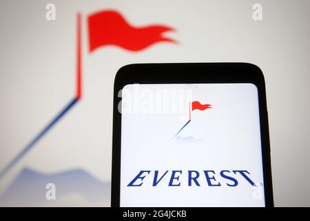 Ukraine. 21st June, 2021. In this photo illustration a Jio (Reliance ...