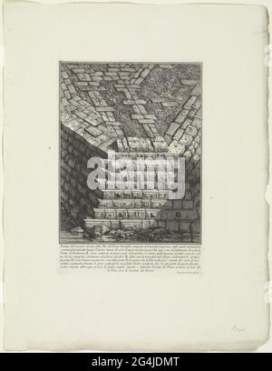 Veduta dell'avanzo di una delle pile del Ponte Trionfale , Bridges ...