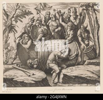 Martant from Marcus Atilius Regulus in Ton with nails. Marcus Atilius ...