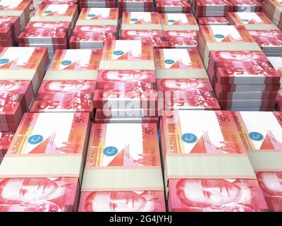 50 pesos bank note of Philippines. Pesos is the national currency of ...