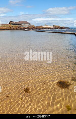 The Outdoor pool and SeaBird centre, North Berwick, East Lothian Stock ...