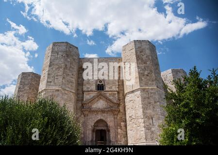 Castel del Monte castle, Santa Maria del Monte, Andria, Apulia, Italy ...