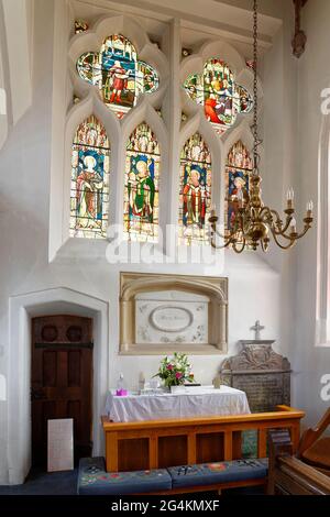 Interior of St Andrew's Church, Congresbury Stock Photo - Alamy