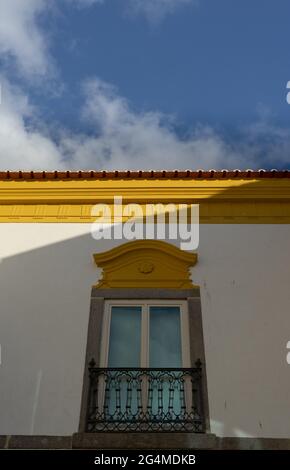 Beautiful details of typical portuguese window Stock Photo - Alamy